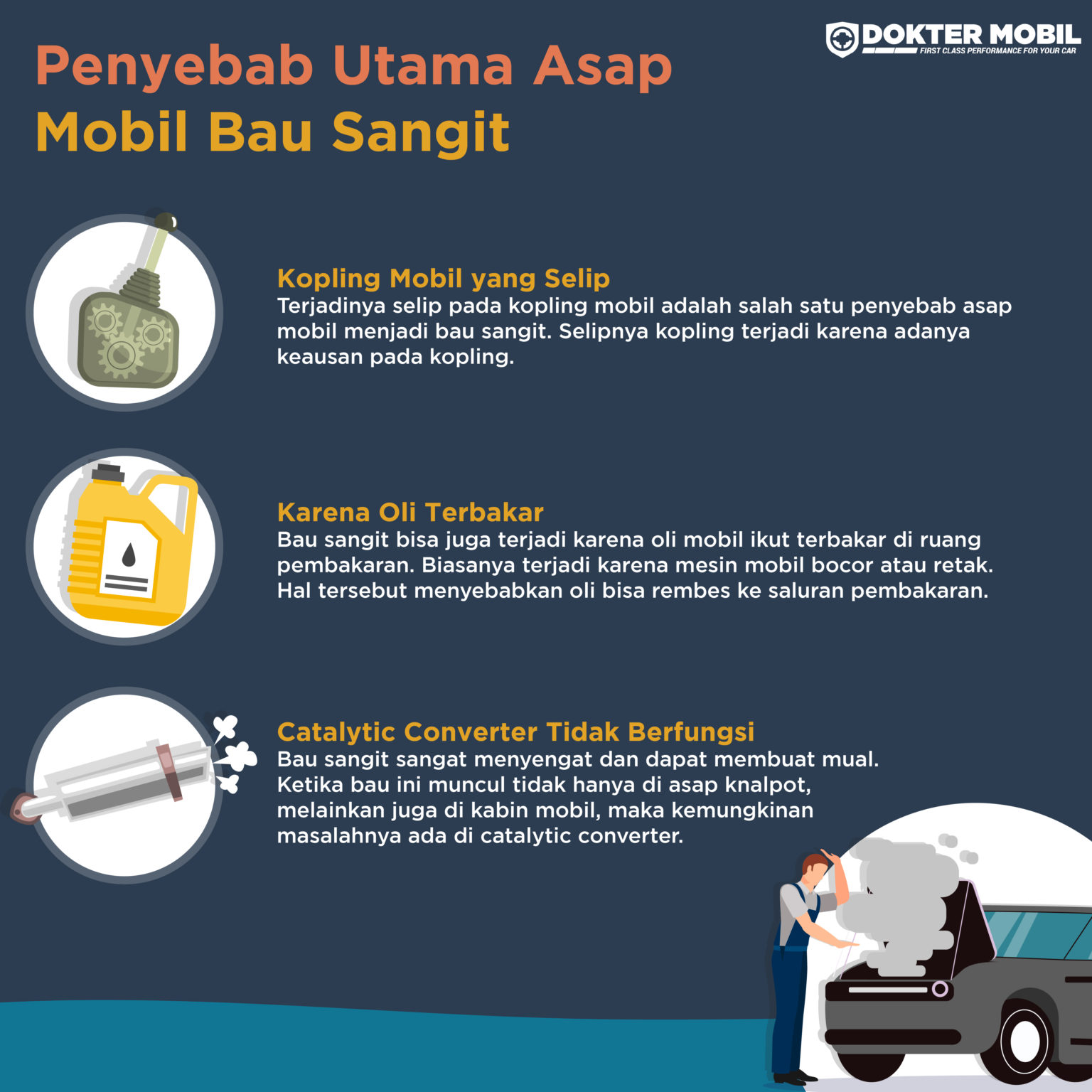 Kok Bisa Asap Mobil Bau Sangit? Ini Jawaban Dan Solusinya
